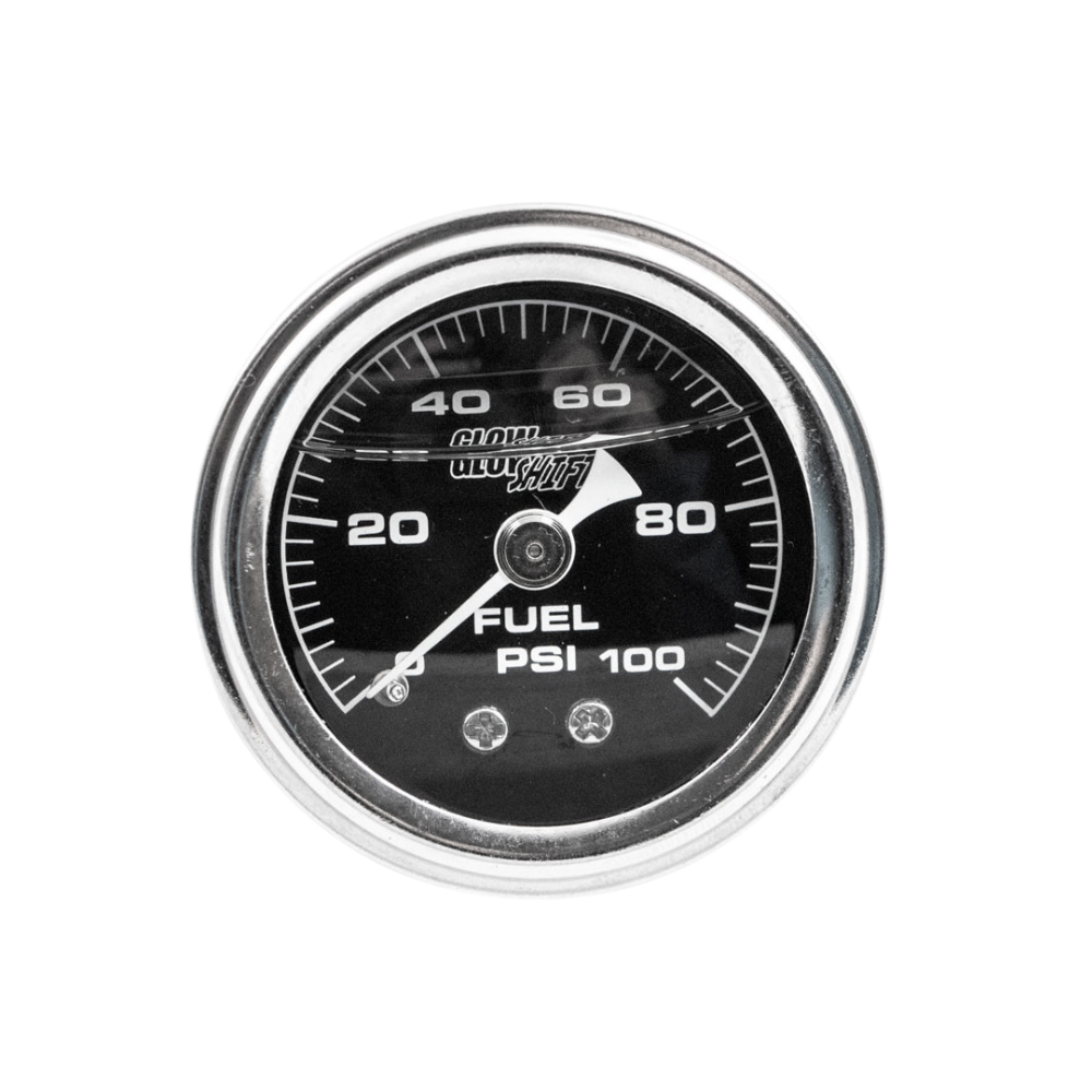 LS Fuel Pressure Gauge, Direct Rail Mount, Billet Aluminum, Hawks ...