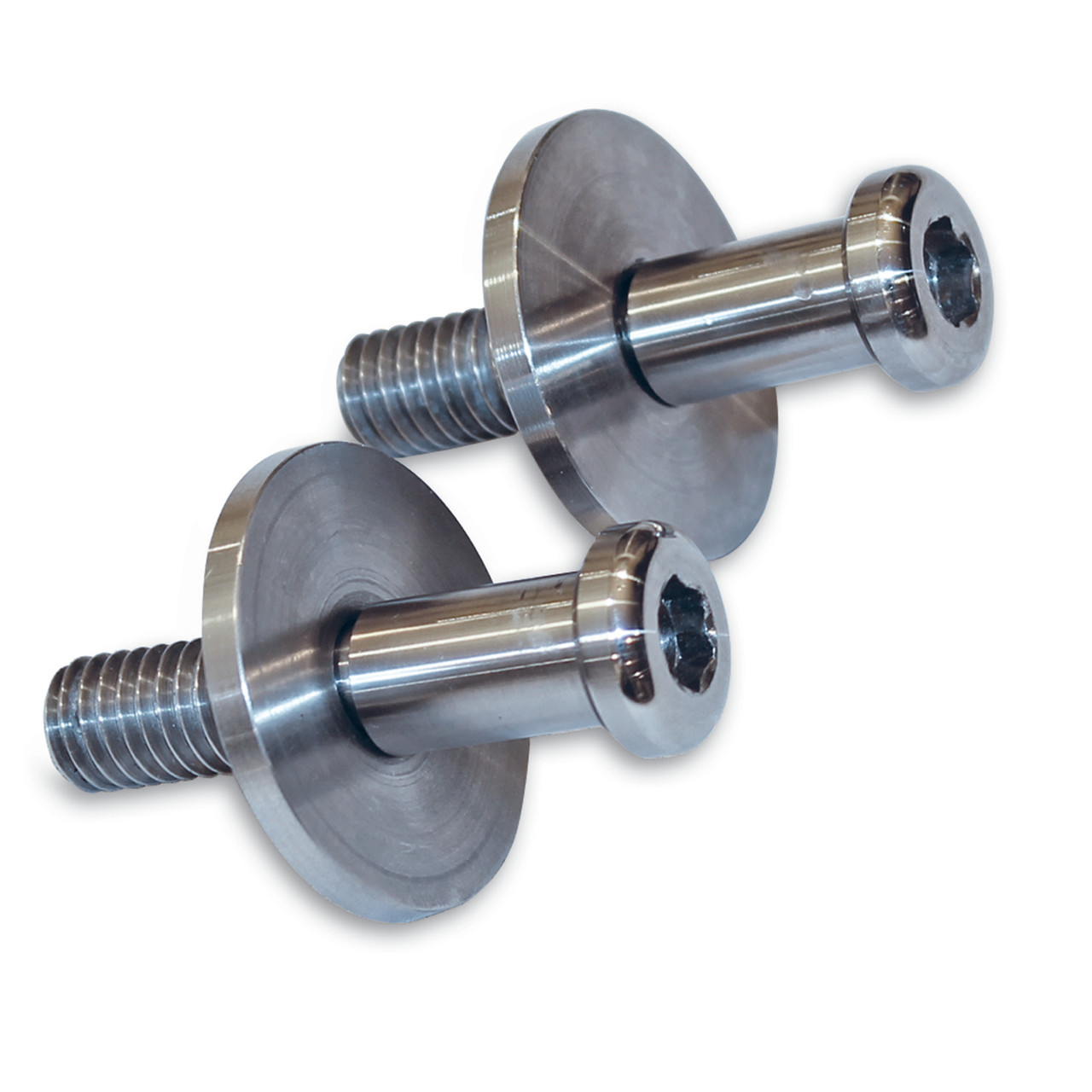 Billet Door Striker Bolts Stainless Steel - Plain - Hawks Third Generation