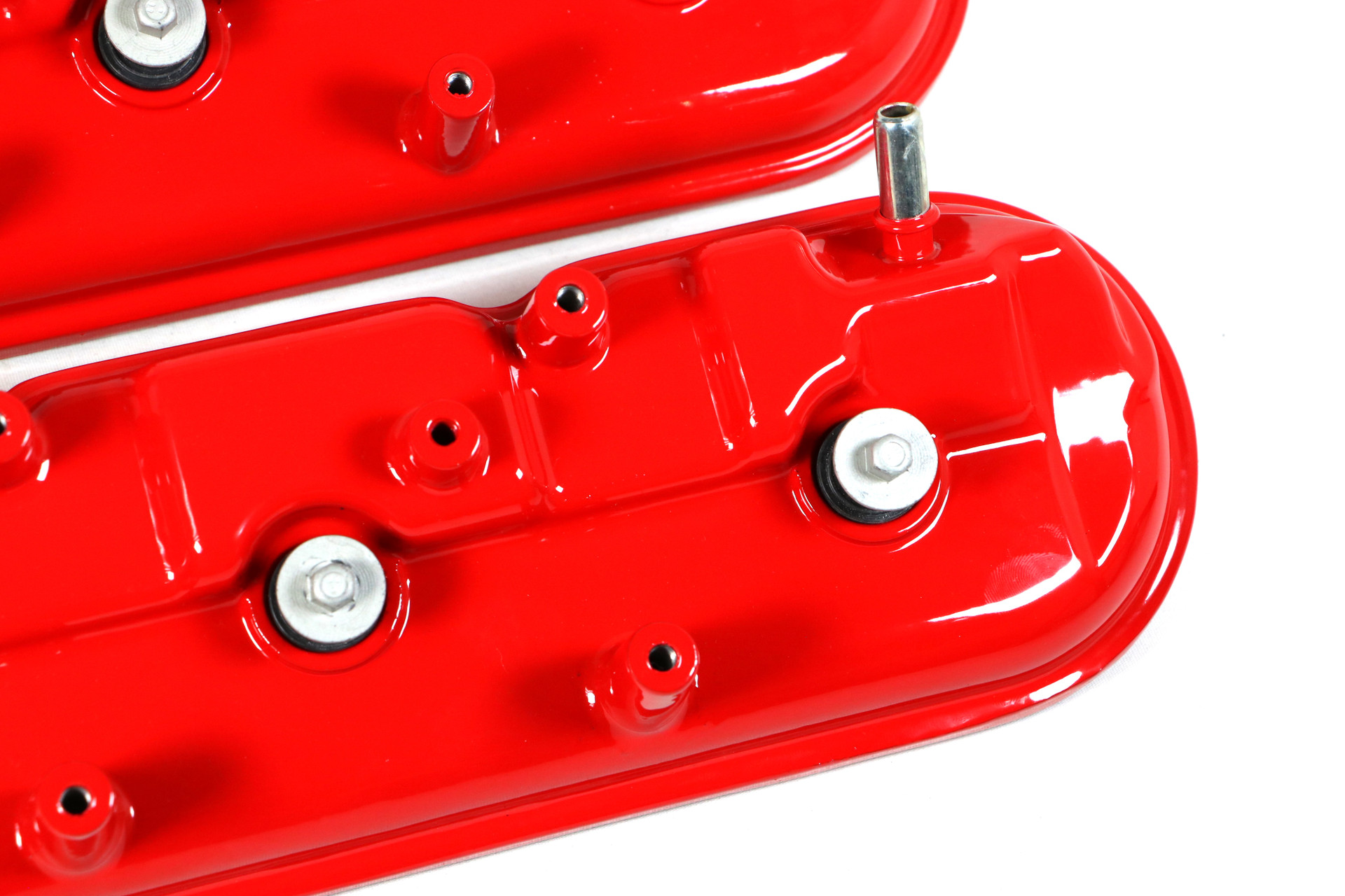 LS9 Corvette/LSA CTS-V & ZL1 Bare Valve Covers Powder Coated Red, GM ...