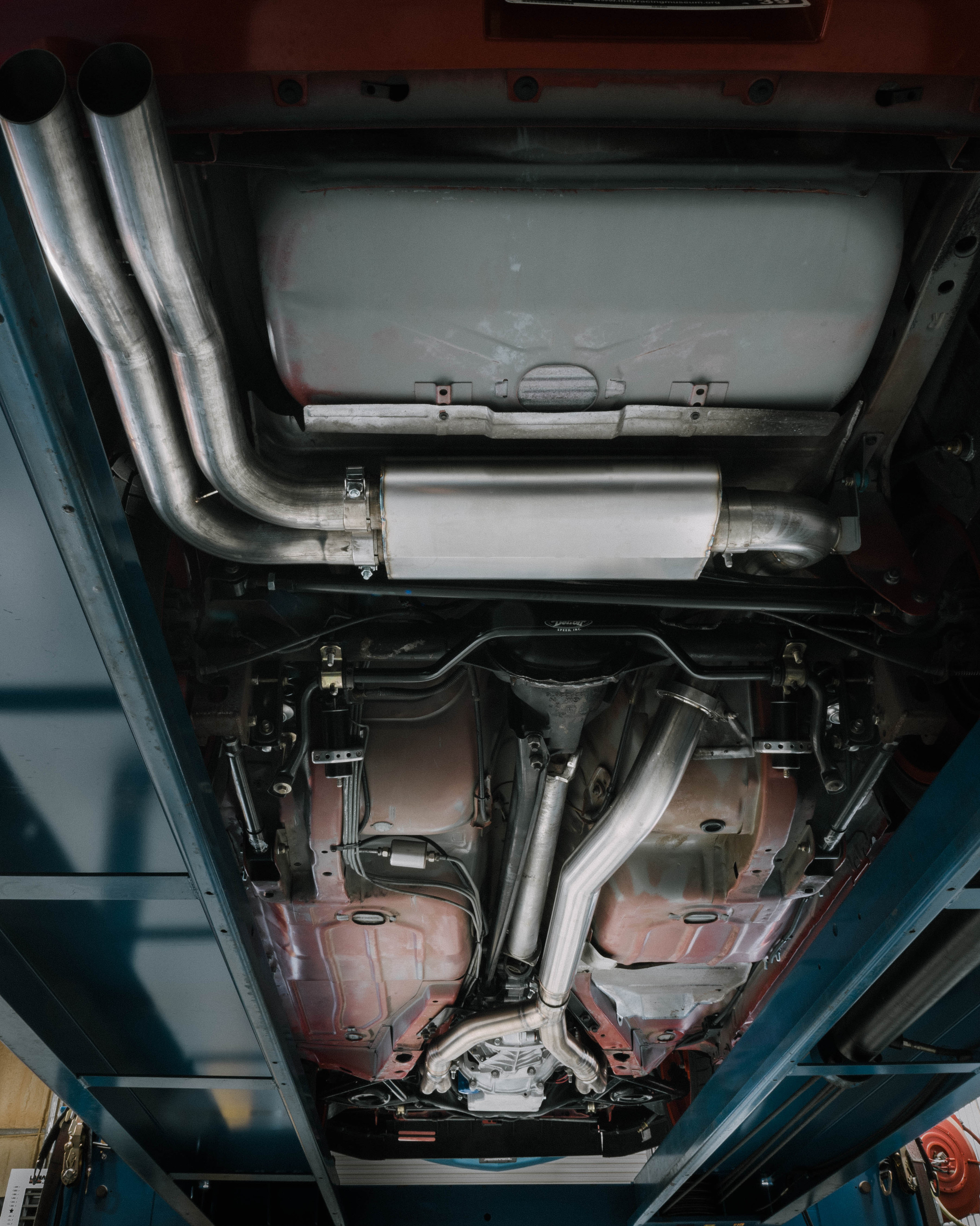 Hawks 3.5" Two Out the Left Exhaust System
