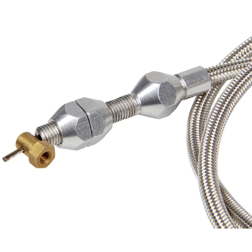 Lokar LS Swap Throttle Cable Hi-Tech Stainless Steel Braided 36" Kit ...