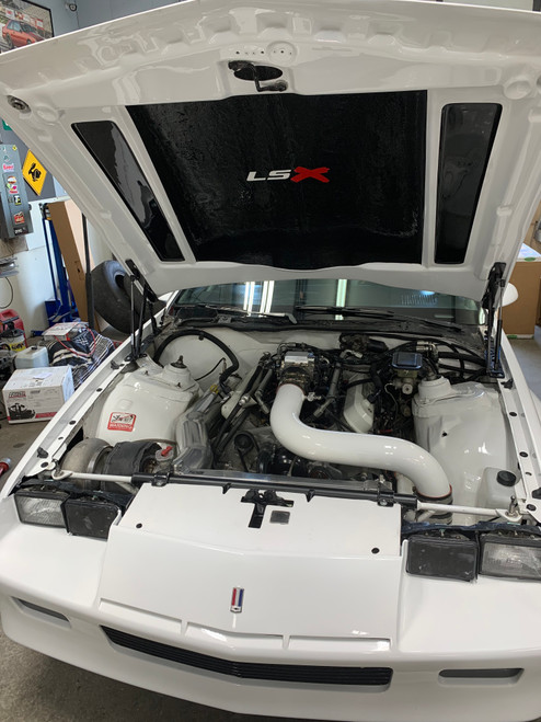 82-92 Camaro "Sunoco" Style Hood - Hawks Third Generation