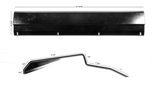 82-92 Camaro/Firebird Aluminum Upper Radiator Support Shroud for ...