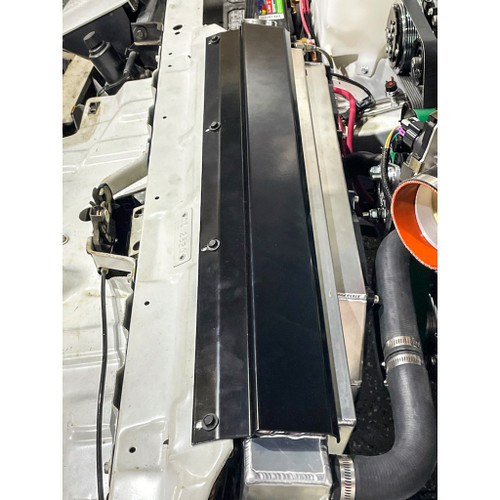 82 92 Camaro Firebird Aluminum Upper Radiator Support Shroud For