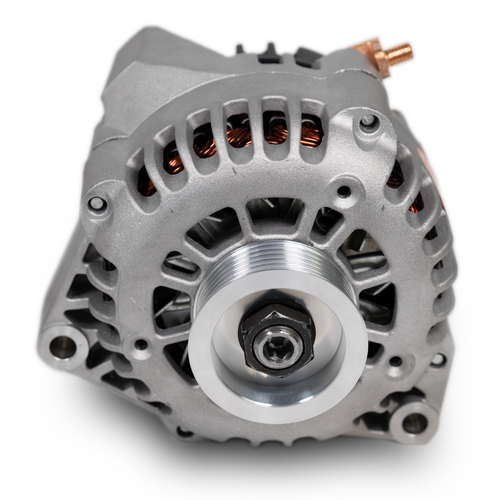 LS 2.25" Alternator Pulley 6-Rib, LS/V8, Billet Aluminum, Hawks ...