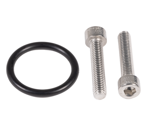 LS Oil Supply Adapter w/ Dual 1/8" NPT Top Ports, Billet Aluminum ...