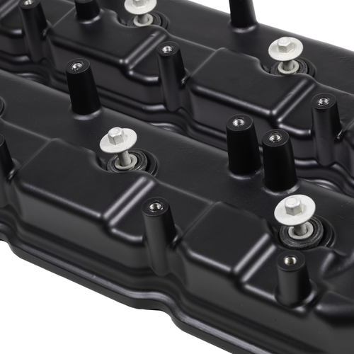 LS9 Corvette/LSA CTS-V & ZL1 Bare Valve Covers Powder Coated Black, GM ...