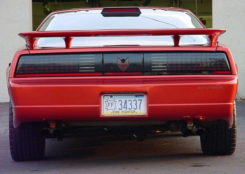 82-92 Firebird Fourth Gen Style Fiberglass Spoiler - Hawks Third Generation