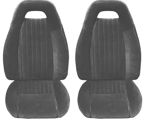 82-84 Firebird PMD Style Gray Cloth Interior Kit - Hawks Third Generation