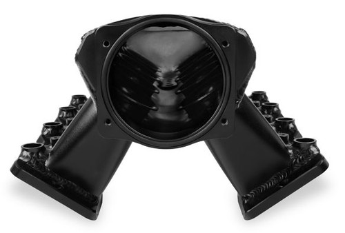 LS1/LS2/LS6 Black 92mm Hi-Ram Fabricated Intake Manifold w/ Fuel Rail ...