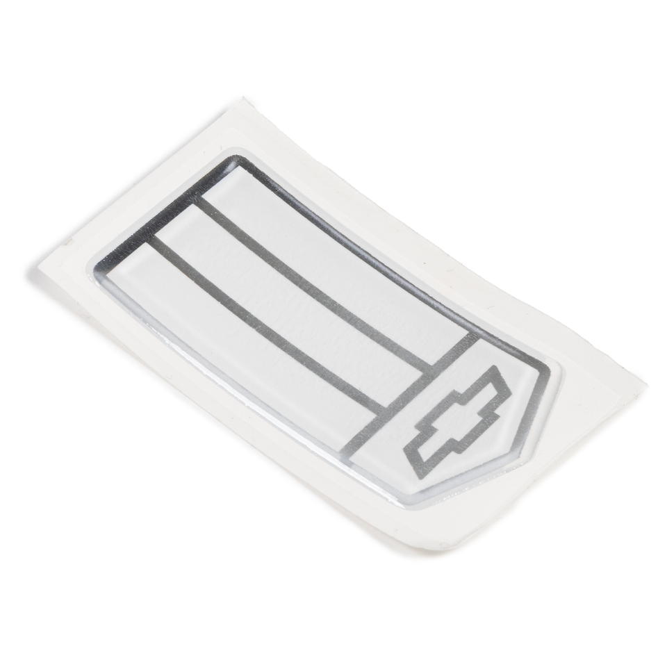 1993-2002 Camaro Front Bumper Emblem, Clear w/ Chrome Outline, Hawks ...