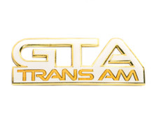91-92 Trans Am GTA Emblem Set, White - Hawks Third Generation