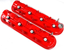 LS9 Corvette/LSA CTS-V & ZL1 Bare Valve Covers Powder Coated Red, GM ...