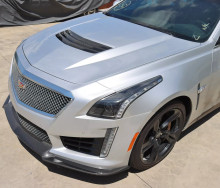 2017 Cadillac CTS-V Silver Front End Clip Bumper Headlights Fenders ...