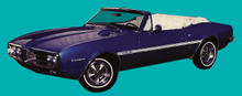 Phoenix Graphix 1967-68 Firebird Sprint Decal Kit - Hawks Third Generation