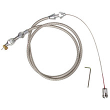 Lokar LS Swap Throttle Cable Hi-Tech Stainless Steel Braided 36" Kit ...