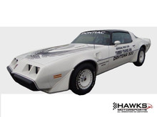 1981 Daytona 500 Pace Car Door Decals and Windshield Decal Kit Hawks ...