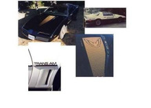 1983 Trans Am Louvered Style Hood Bird Only - Hawks Third Generation