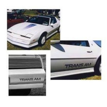 1984 Trans Am 15th Anniversary Decal and Stripe Kit - Hawks Third ...