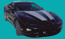98-02 Firebird Firehawk Stripe and Decal Kit - Hawks Third Generation