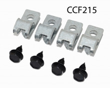 1982-1992 Camaro /Firebird Fuel Line Clips 3/8" (w/ or w/o return) 8pc ...