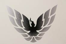 Custom Firebird Trans Am Formula Phoenix Bird Decal 14x11 Black and ...
