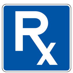 Pharmacy (Symbol) Sign | Road Signage for Pharmacies
