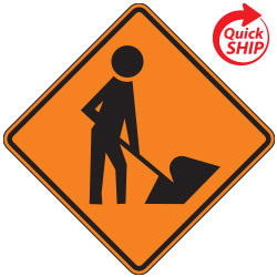 Men Working (Symbol) Sign for Sale - 3 Sizes | CPC Signs