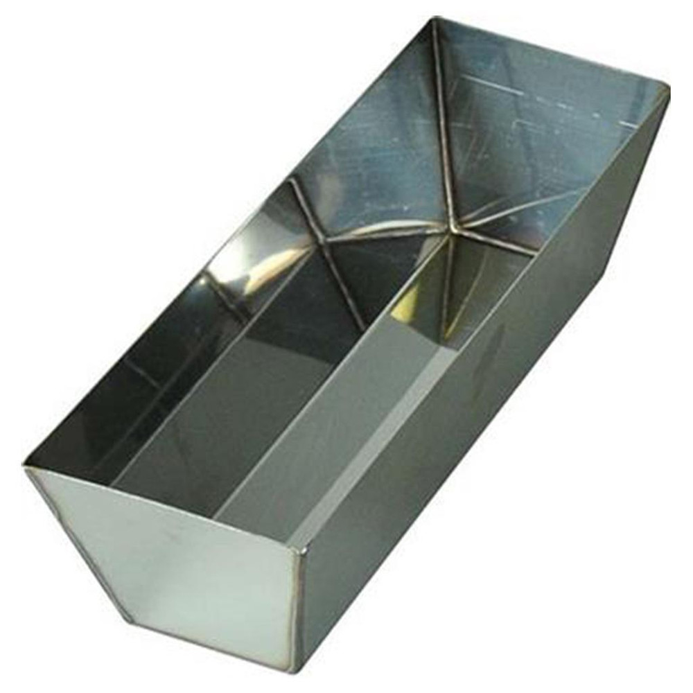 Wal-Board Tool Stainless-Steel Heli-Arc Mud Pan, 14in - Wind-lock