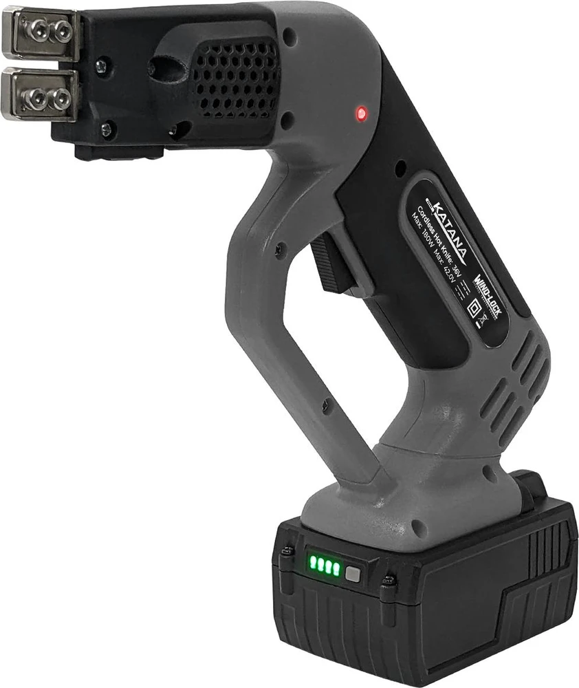 Katana Cordless Hot Knife Kit w/ Rechargeable Battery - Wind-lock