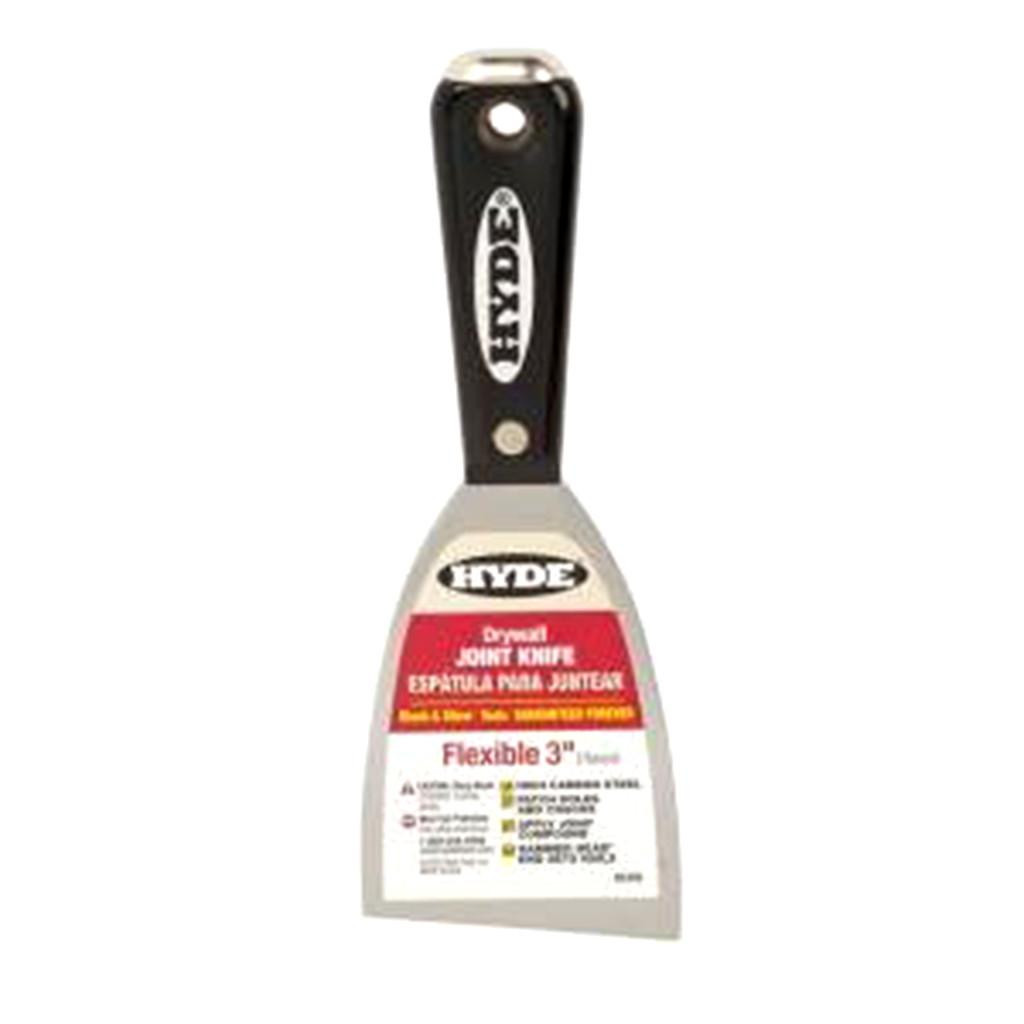 Hyde Black and Silver 3in Scraper w/ Hammerhead Handle - Wind-lock