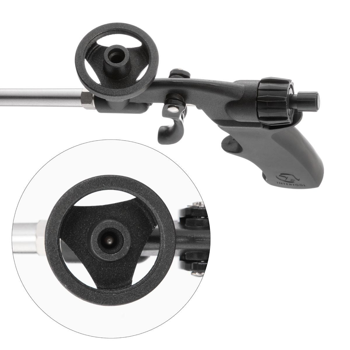 INTERTOOL Super Light Spray Foam Gun, PTFE ("Teflon") Handle - Wind-lock