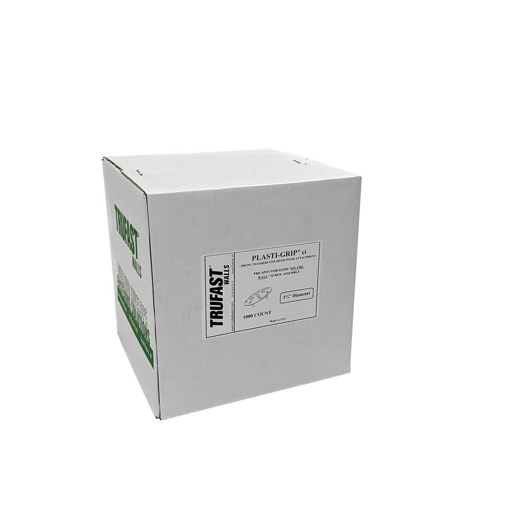TRUFAST Walls Plasti-Grip Ci Prong Washer, 1000/bx - Wind-lock