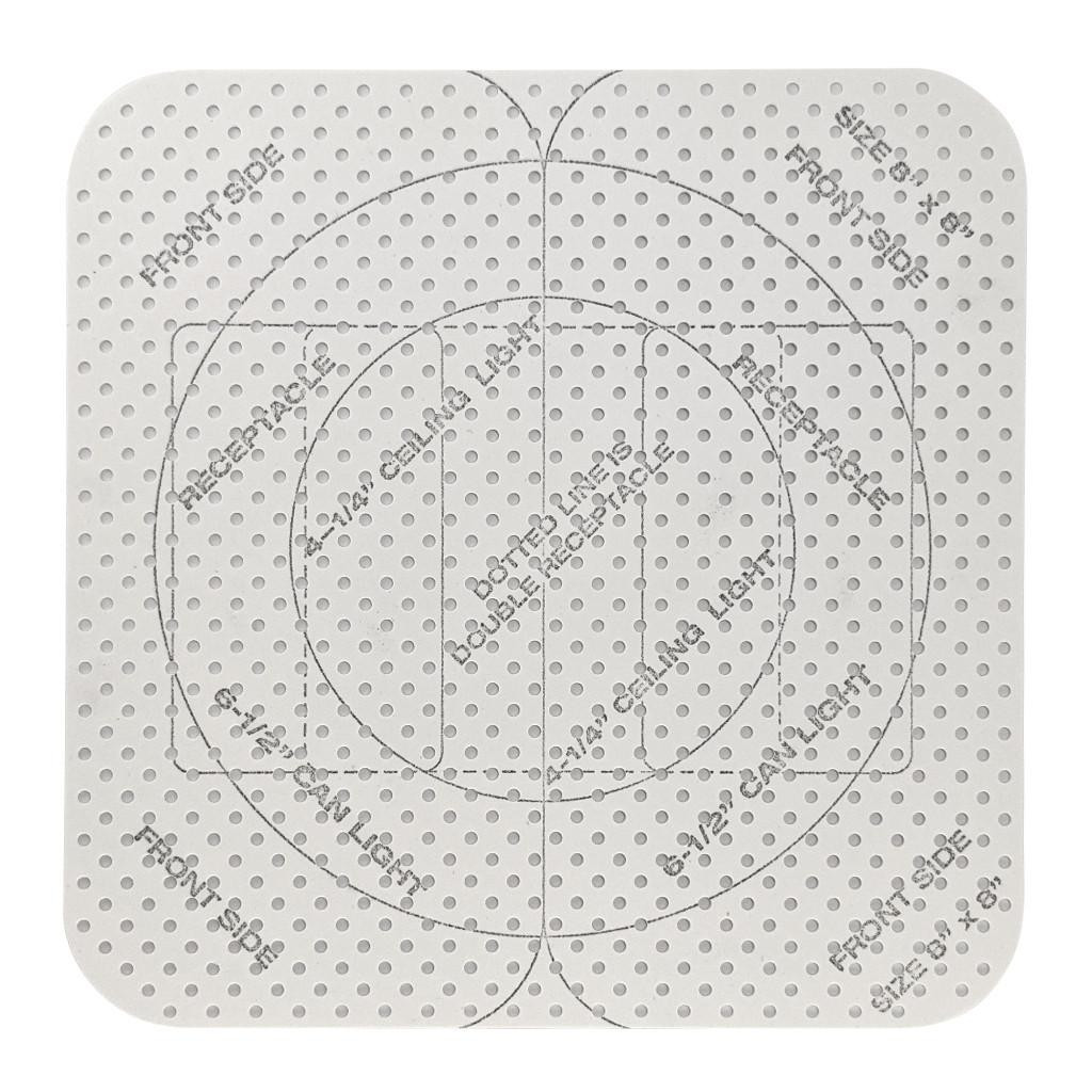 Strait-Flex Drywall Repair Patch 8inx8in - Wind-lock