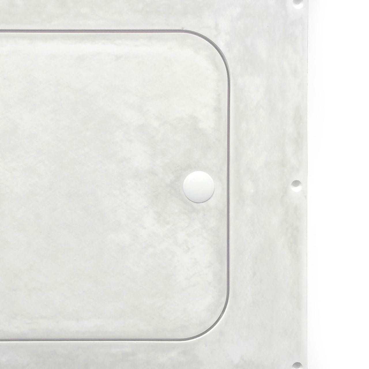 Stealth Hinged Panel Lock Cover, Plastic - Wind-lock