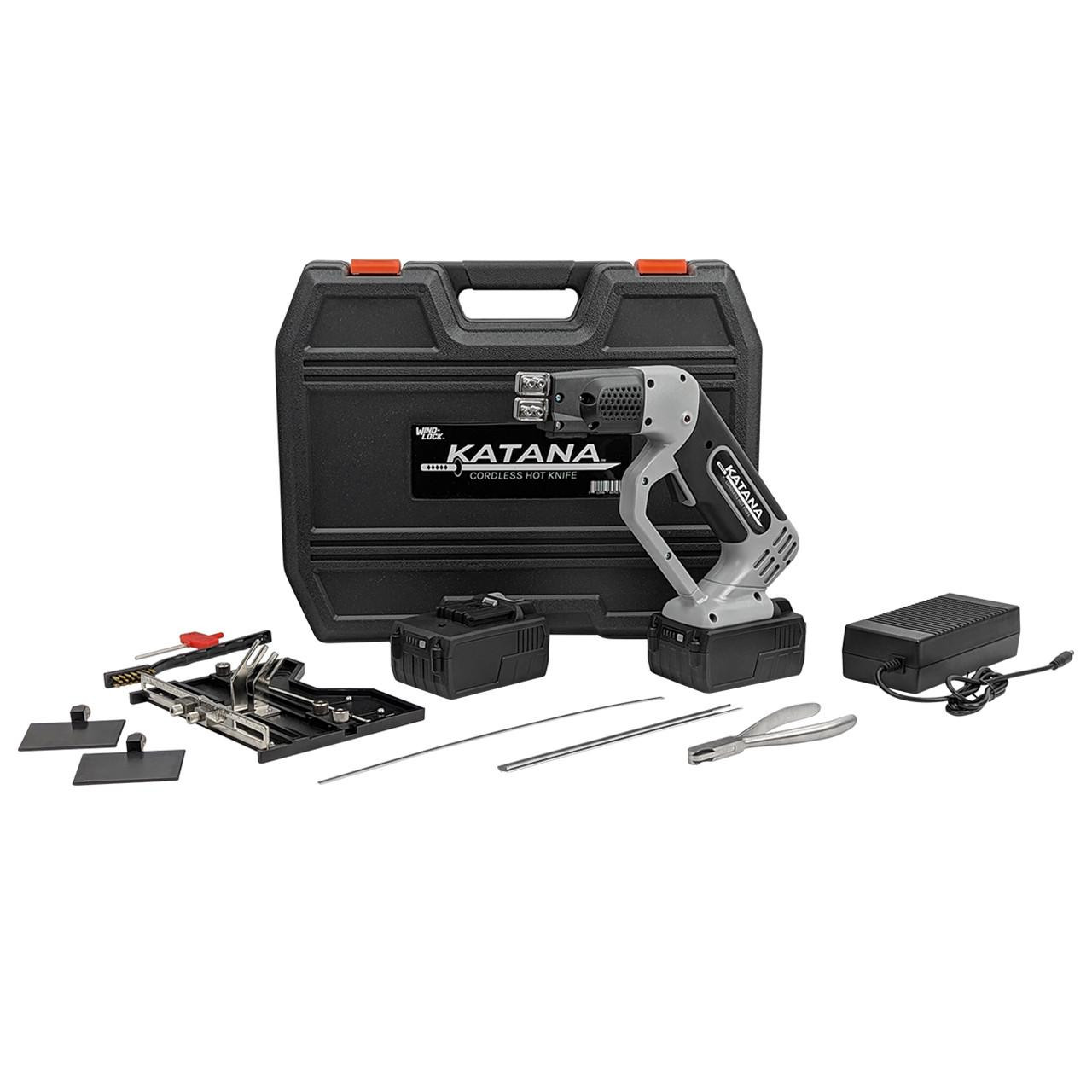 Wind-lock EIFS Ultimate Pro Kit with Katana Cordless Hot Knife - Wind-lock