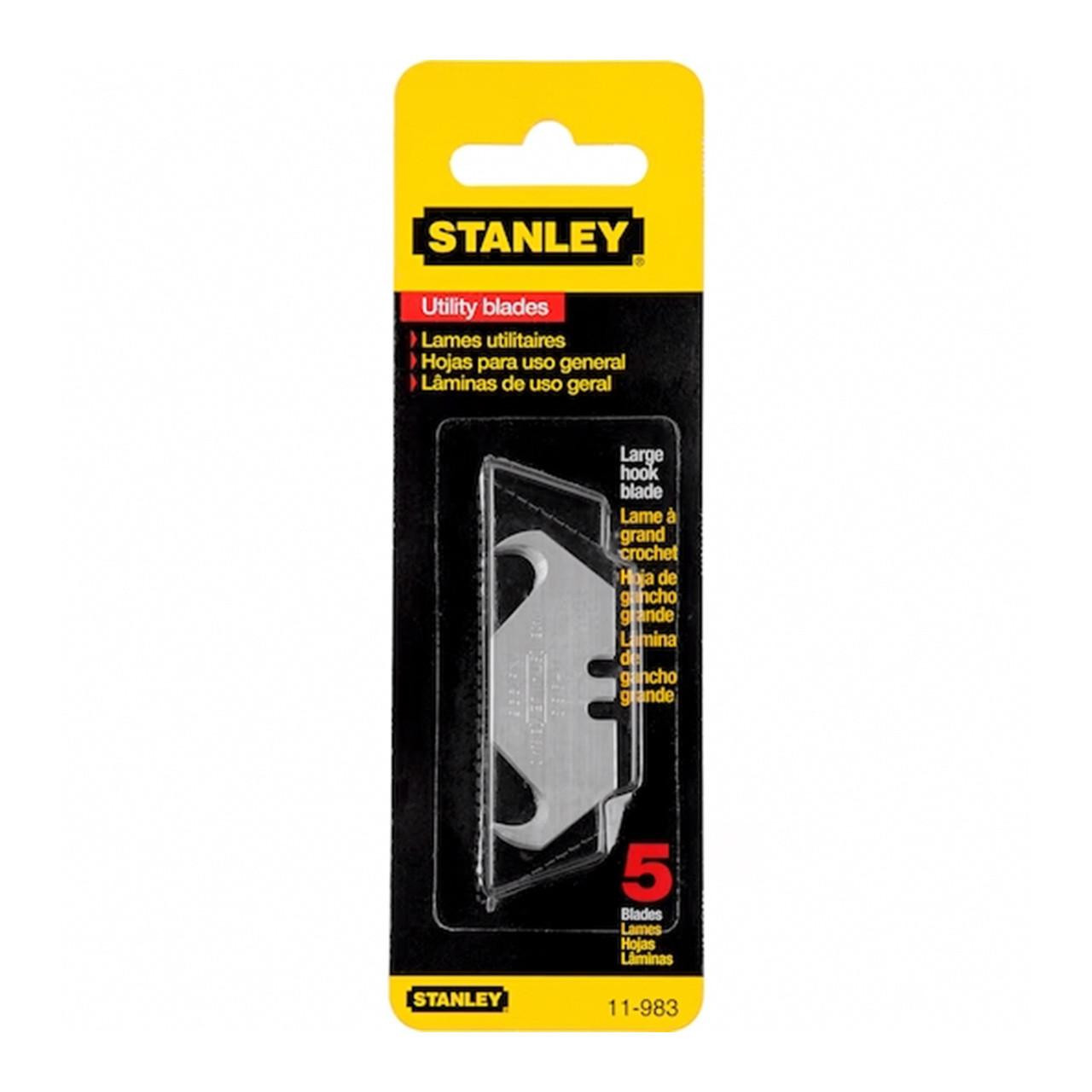 Stanley 1996 Large Hook Blades (5pk) - Wind-lock