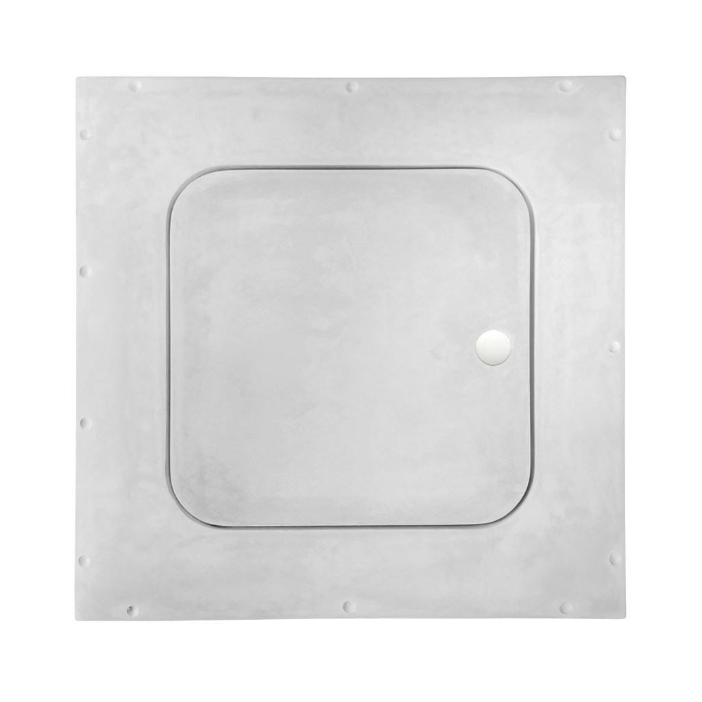 Stealth Hinged Panel w/ Key-Latch, 9in x 9in - Wind-lock