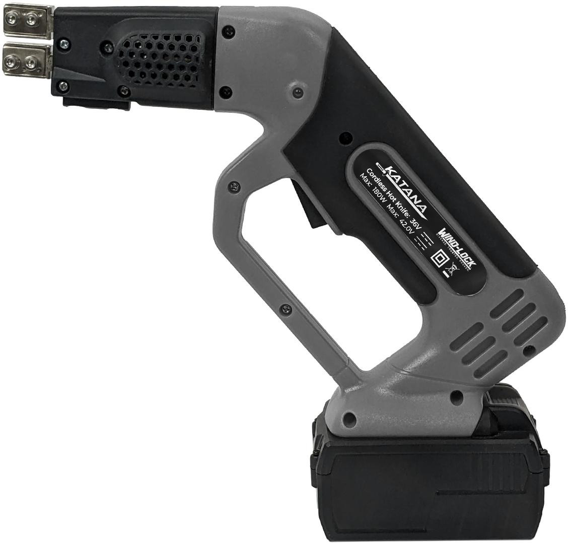 Katana Cordless Hot Knife Kit w/ Rechargeable Battery - Wind-lock