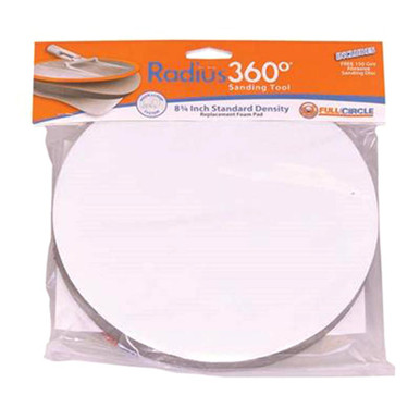 Full Circle Standard Density Foam Pad w/o Hole, 8-3/4in - Wind-lock