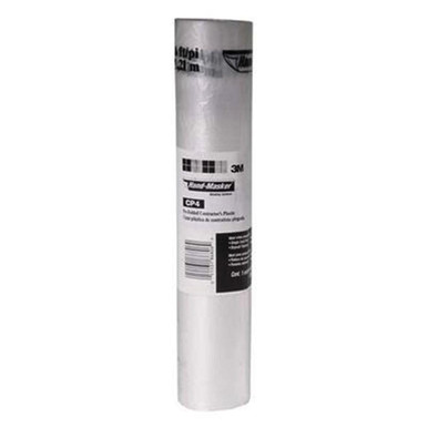 3M Hand-Masker Plastic, 9ft x 90ft Pre-Folded - Wind-lock