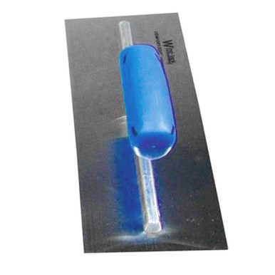 Wind-lock Stainless-Steel Plastering Trowel, 12in x 4-3/4in, w/ Comfort ...
