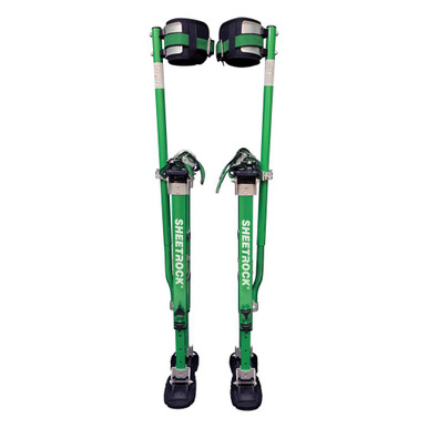 USG Single Pole Magnesium Adjustable Stilts, 18in-30in - Wind-lock