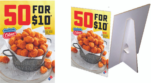 Promotional Signage - Counter Cards - Page 2 - Lloyd Sign Co Dominos Portal