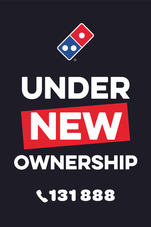 Under New Ownership Electrostatic Window Posters - Lloyd Sign Co ...