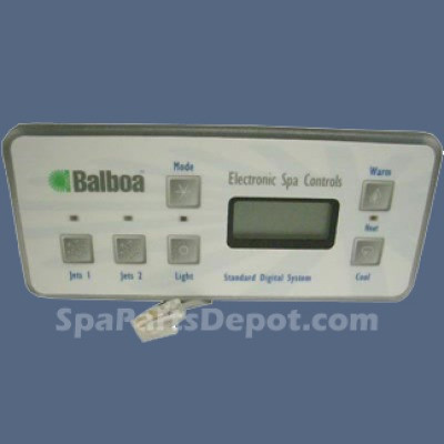 Balboa Serial Standard Digital Control Panel (2 Pumps, No BLWR, Lite ...