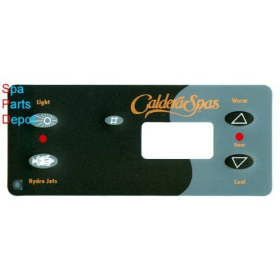 Caldera Spas 9800 Standard Topeside Overlay - 72121 - Caldera Spas Parts
