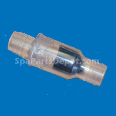 Bullet Check Valve 3/4" Barb Used in Caldera Spas / Tiger River Clear ...