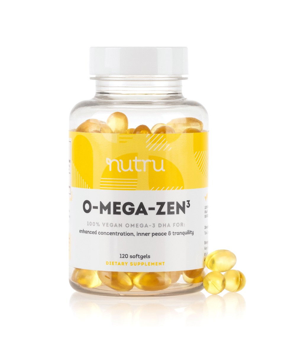 Omega Zen3 DHA, 400mg, 120caps - NuTru