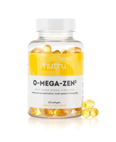 Omega Zen3 DHA, 400mg, 120caps - NuTru
